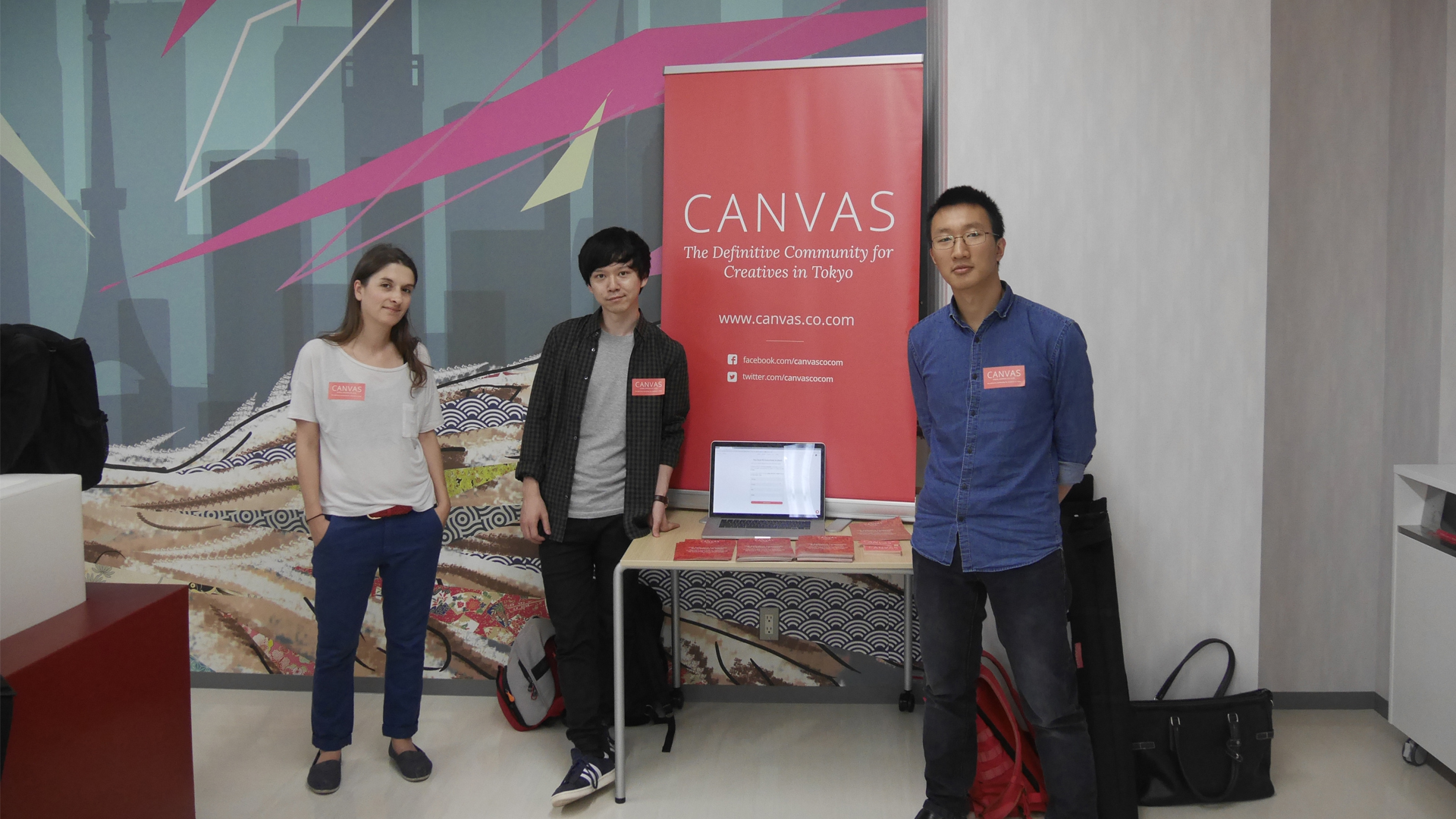 Presenting Canvas at Supplement Tokyo - Tacchi Studios