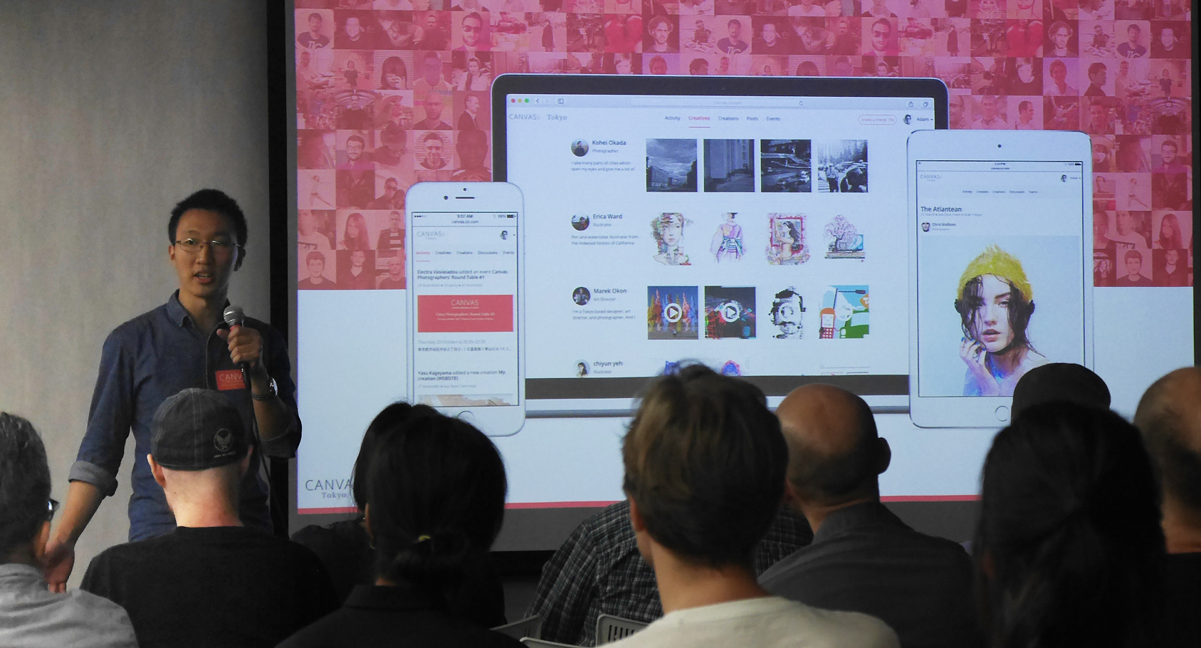 Presenting Canvas at Supplement Tokyo - Tacchi Studios