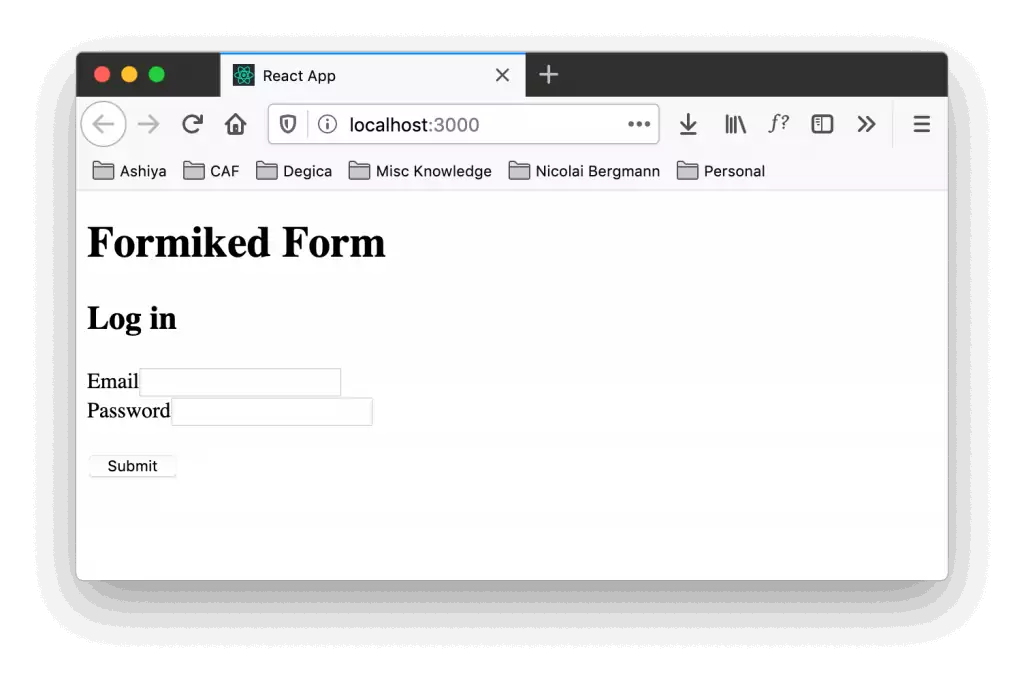 Building Better React Forms with Formik - Tacchi Studios